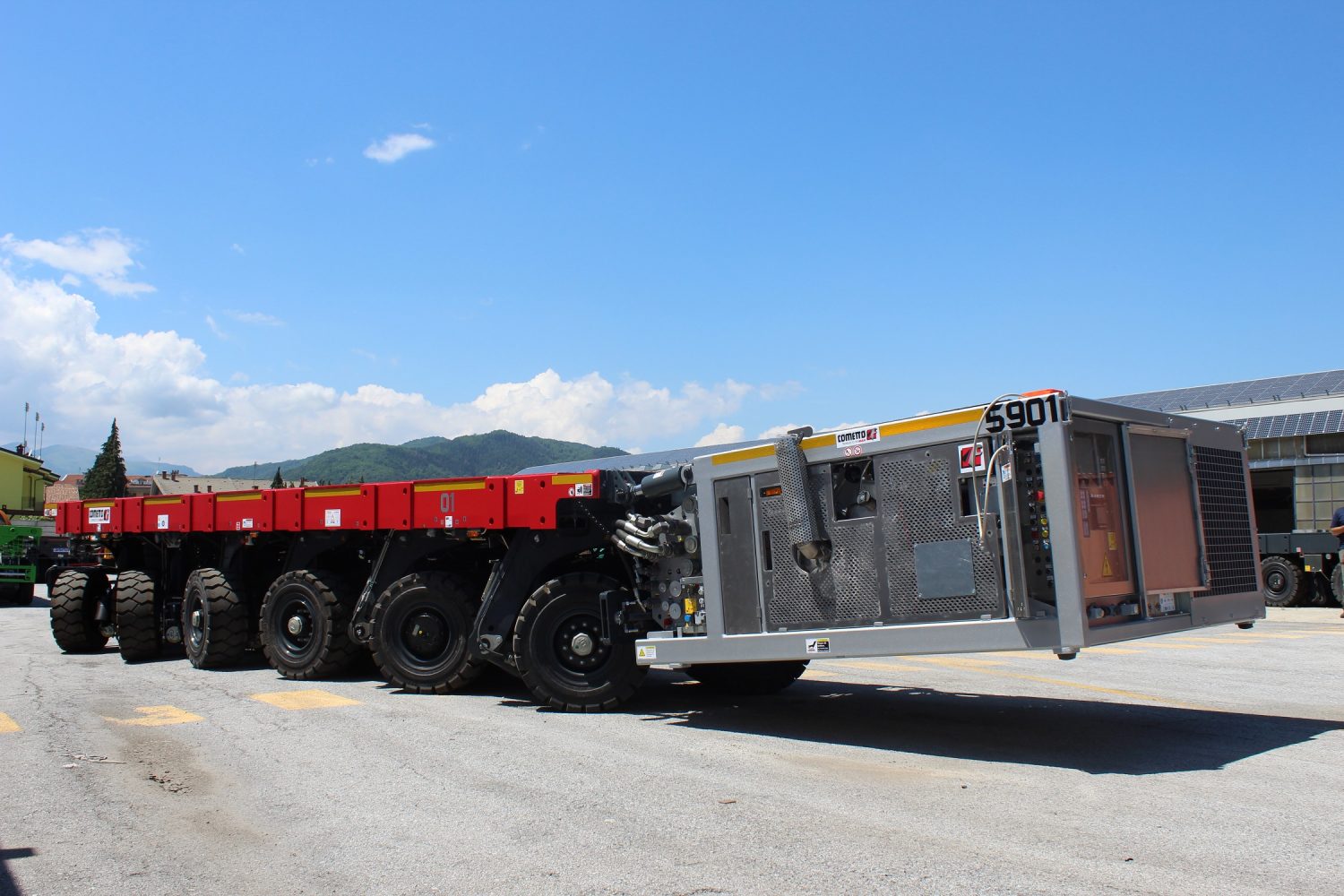 SPMT – Modulfahrzeug - Transport - Brückenbau - Thoemen