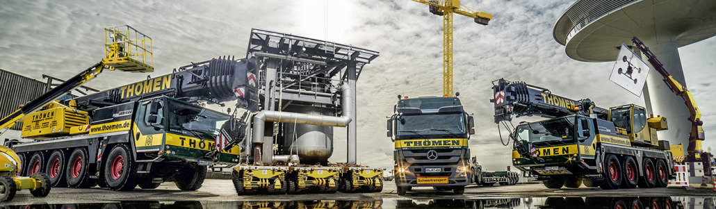 Kran mieten Hamburg - Kranvermietung Hamburg - Thömen